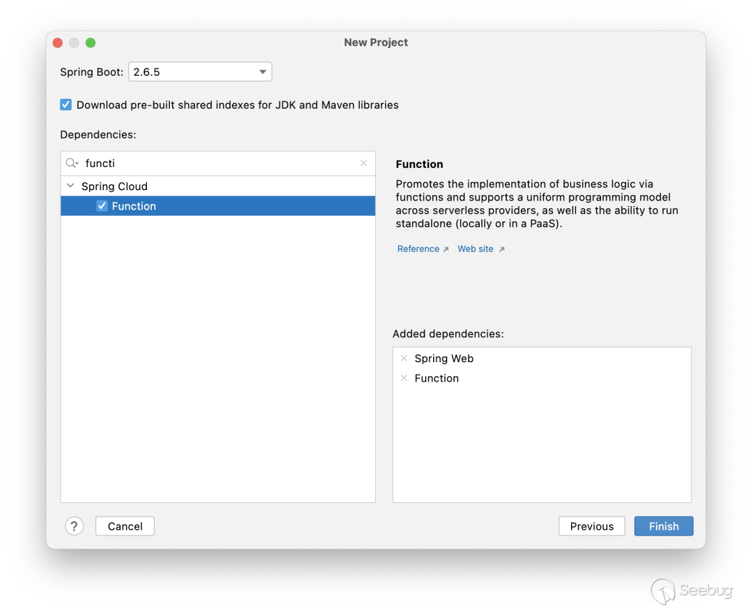 Spring Cloud Function SpEL 表达式注入